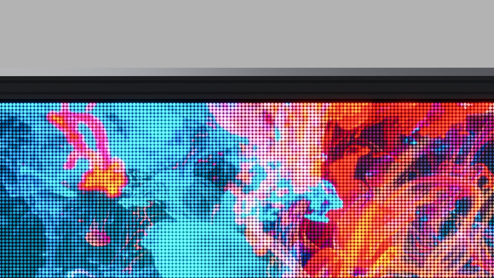 Big LED Screen 3D Model - TurboSquid 2325838