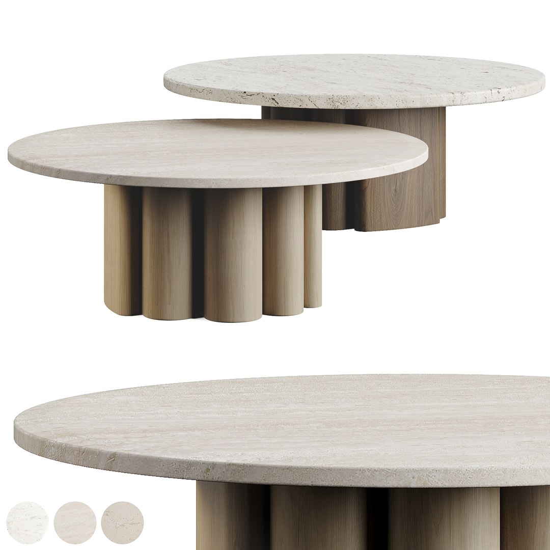 3D Sixpenny Enzo Coffee Table Model - TurboSquid 2076582