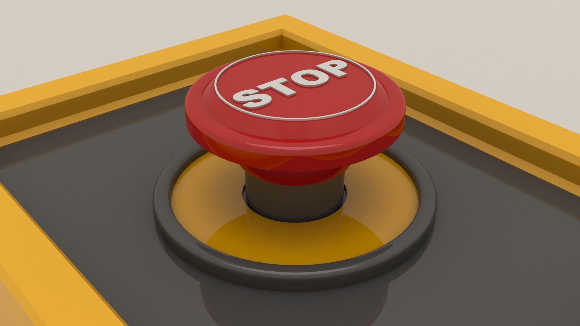 3D Emergency Panic Button Model - TurboSquid 1538748