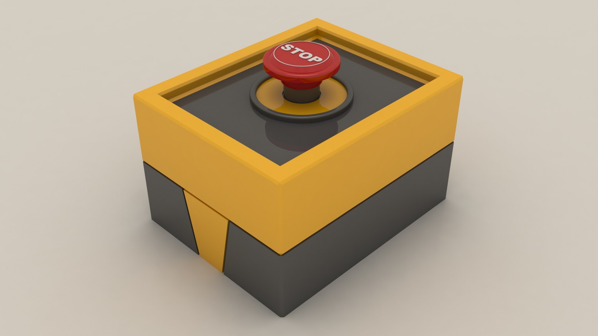 3D Emergency Panic Button Model - TurboSquid 1538748