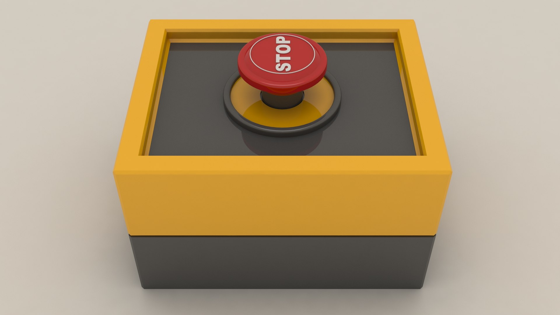 3D Emergency Panic Button Model - TurboSquid 1538748