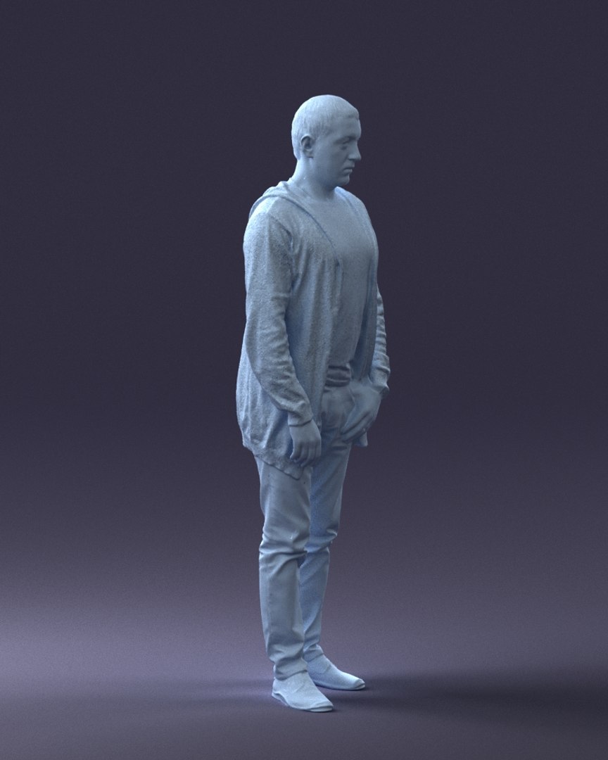 3D scanned architectural human model - TurboSquid 1517085