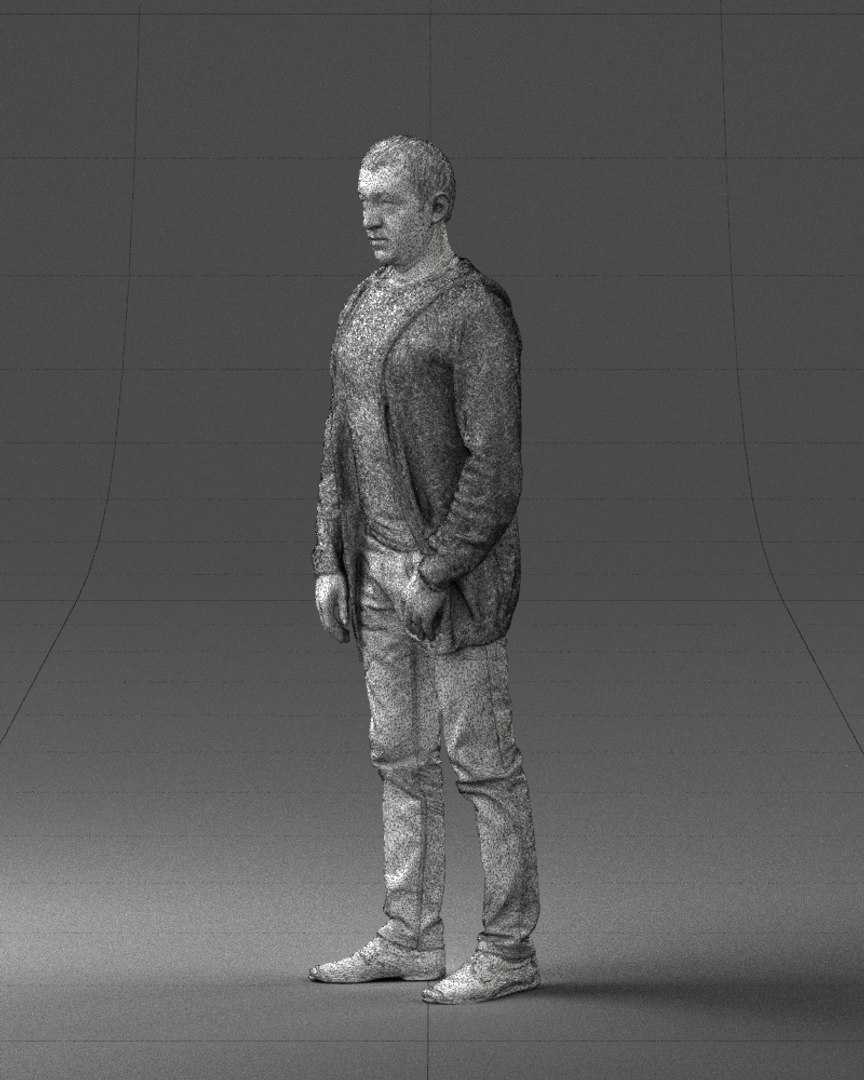 3D scanned architectural human model - TurboSquid 1517085