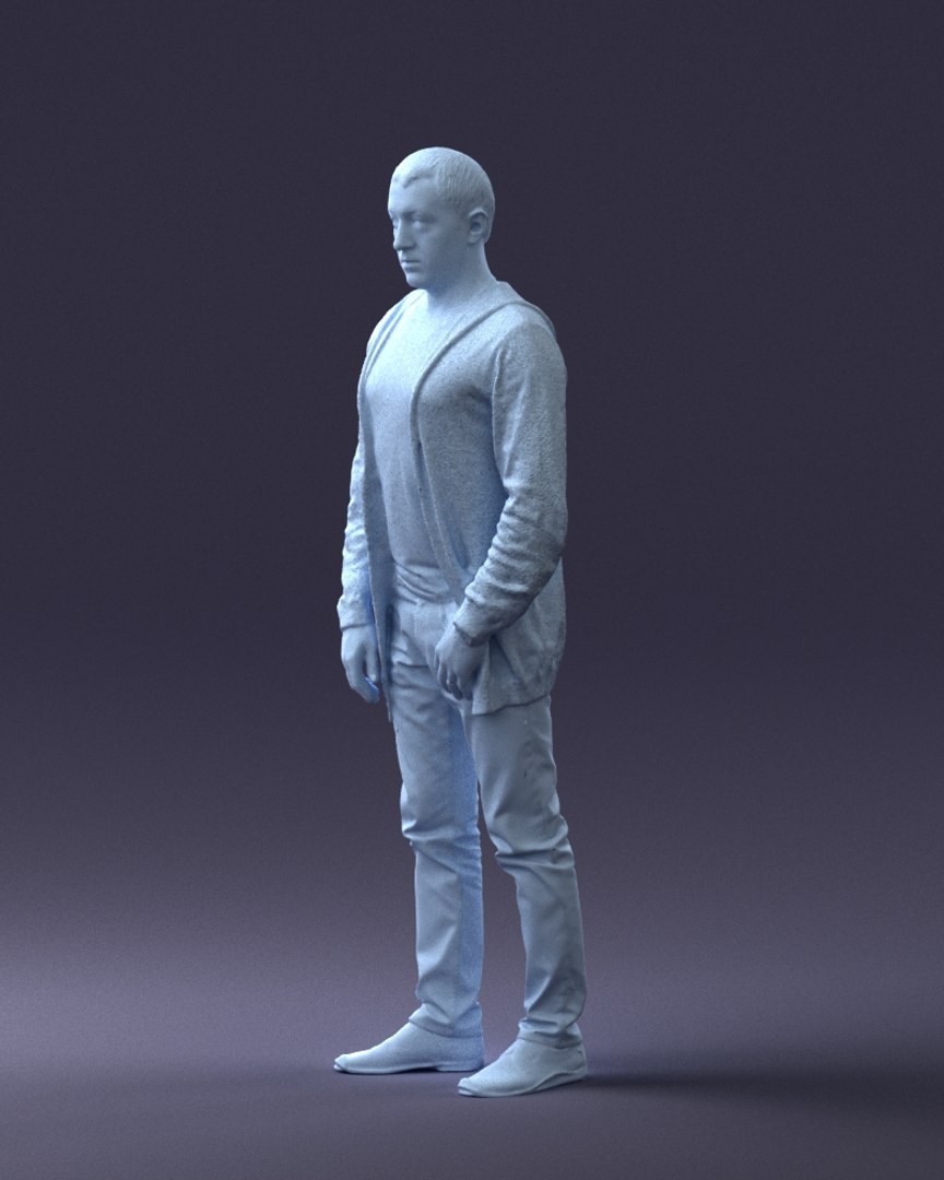 3D scanned architectural human model - TurboSquid 1517085