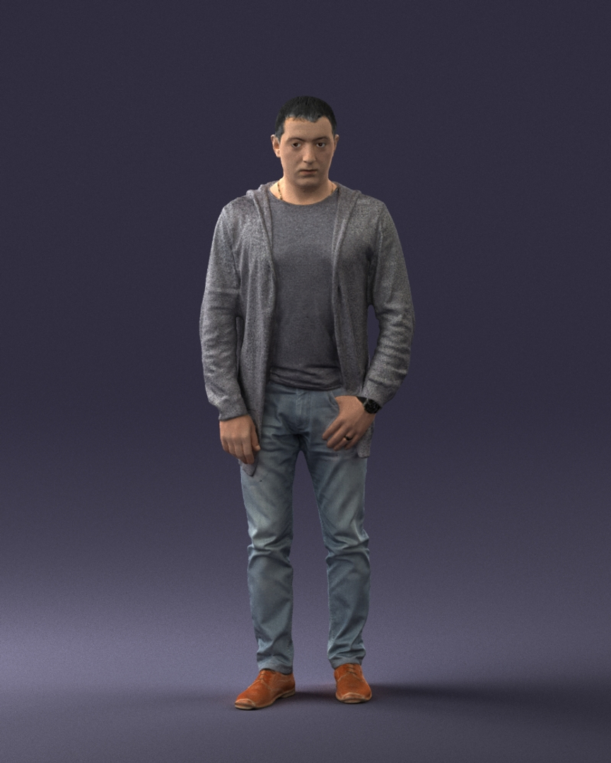 3D scanned architectural human model - TurboSquid 1517085