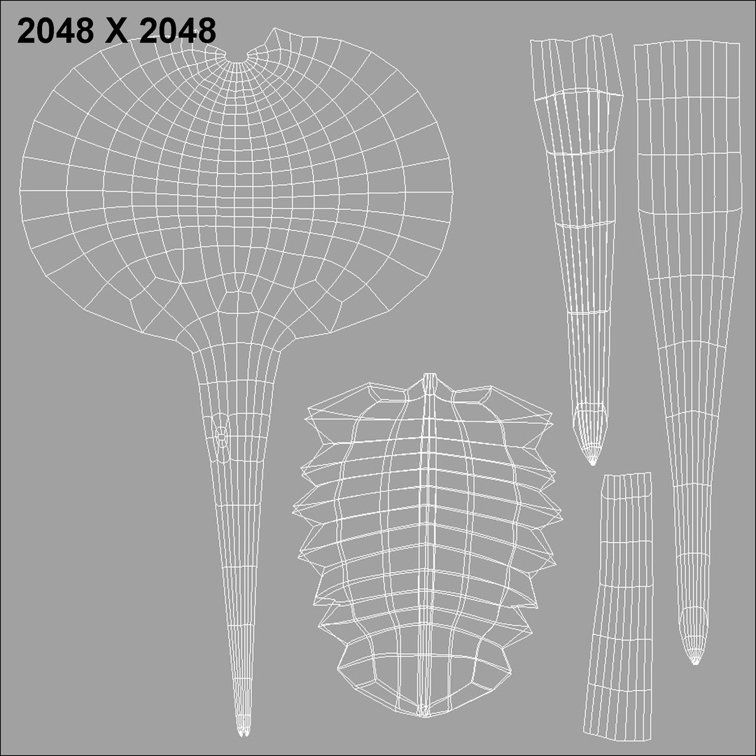 radish plant 3d model