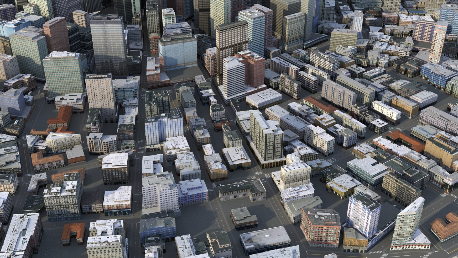 3D Model City 84 - TurboSquid 2141941