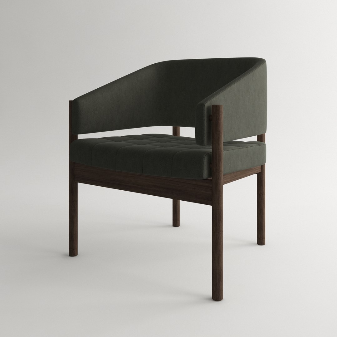 3d Model Espasso Senior Arm Chair