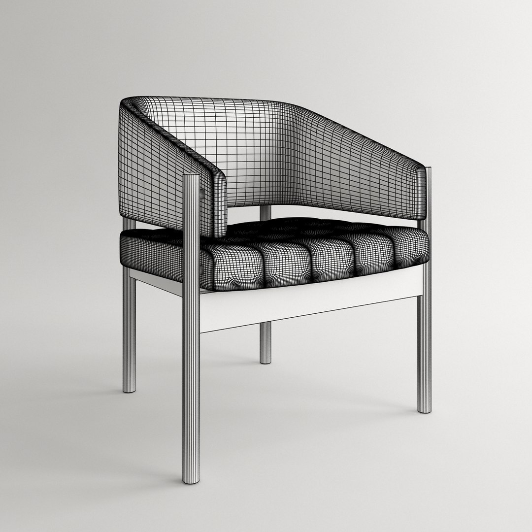 3d Model Espasso Senior Arm Chair