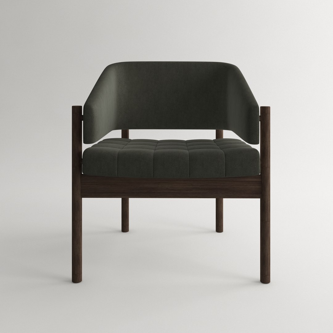 3d Model Espasso Senior Arm Chair