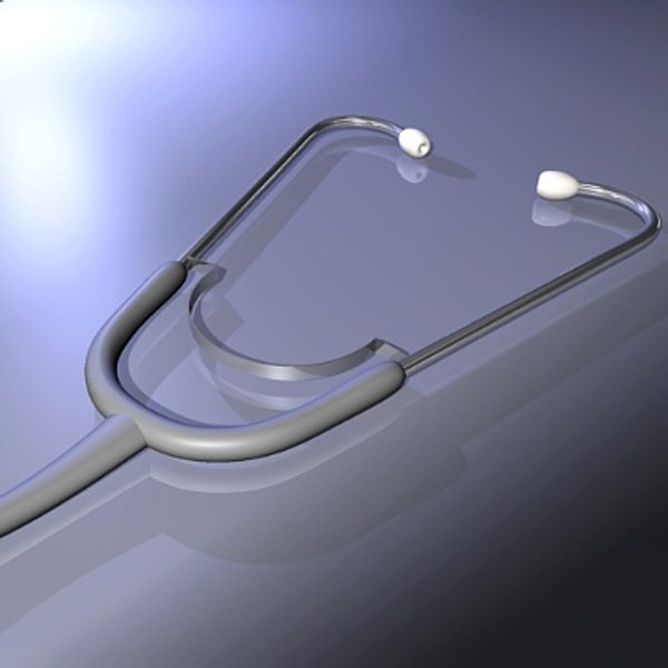 doctor stethoscope 3d model