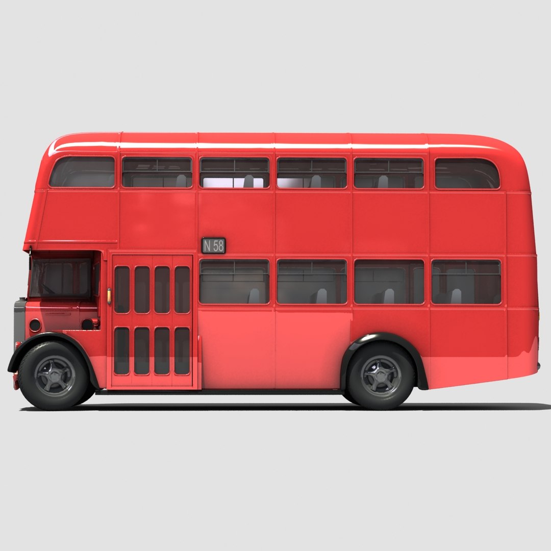London Harrods Bus 3D Model - TurboSquid 1369789