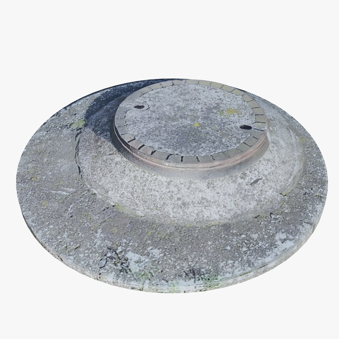 3D Sewer Lid Model - TurboSquid 1460159