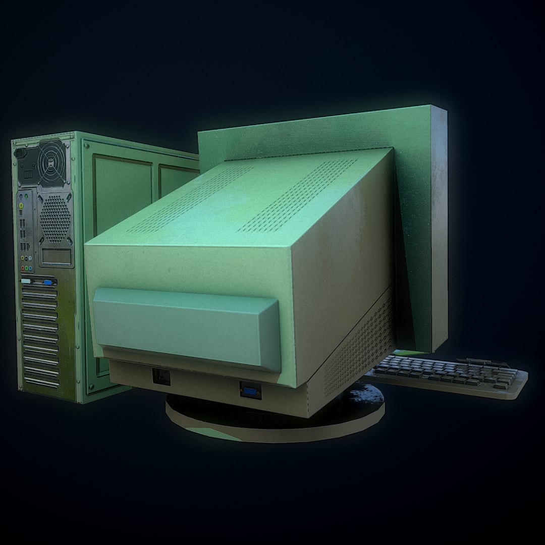 Old Computer 3D - TurboSquid 1433884