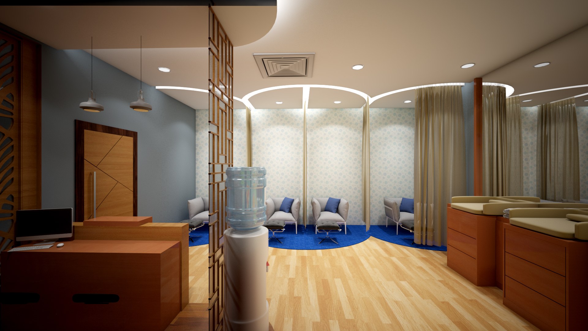 3D Baby Feeding Room Stall Design - TurboSquid 1233085