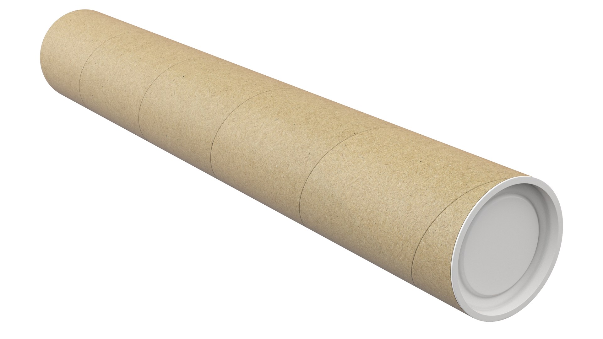 Cardboard Tube 3D Model - TurboSquid 2042048