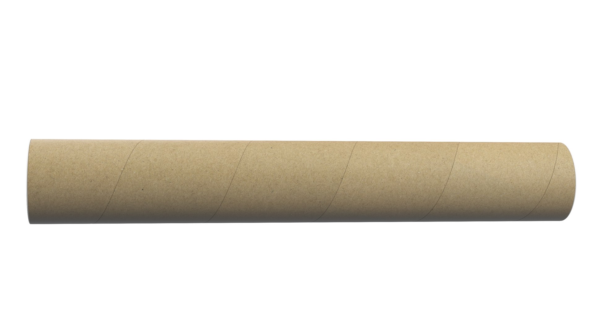 Cardboard Tube 3D Model - TurboSquid 2042048