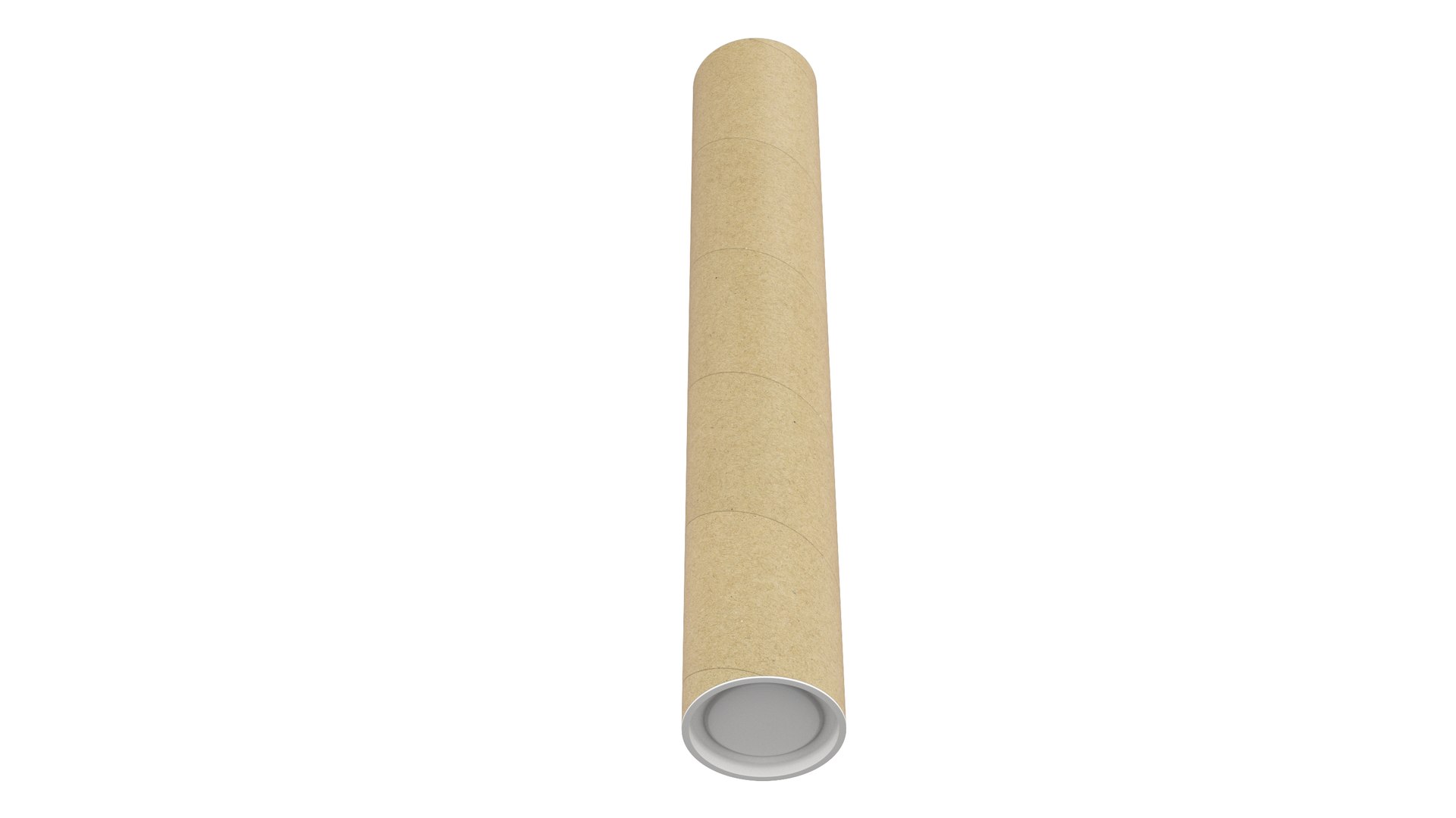 Cardboard Tube 3D Model - TurboSquid 2042048