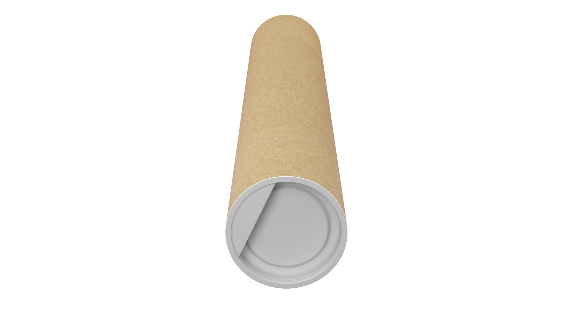 Cardboard Tube 3D Model - TurboSquid 2042048