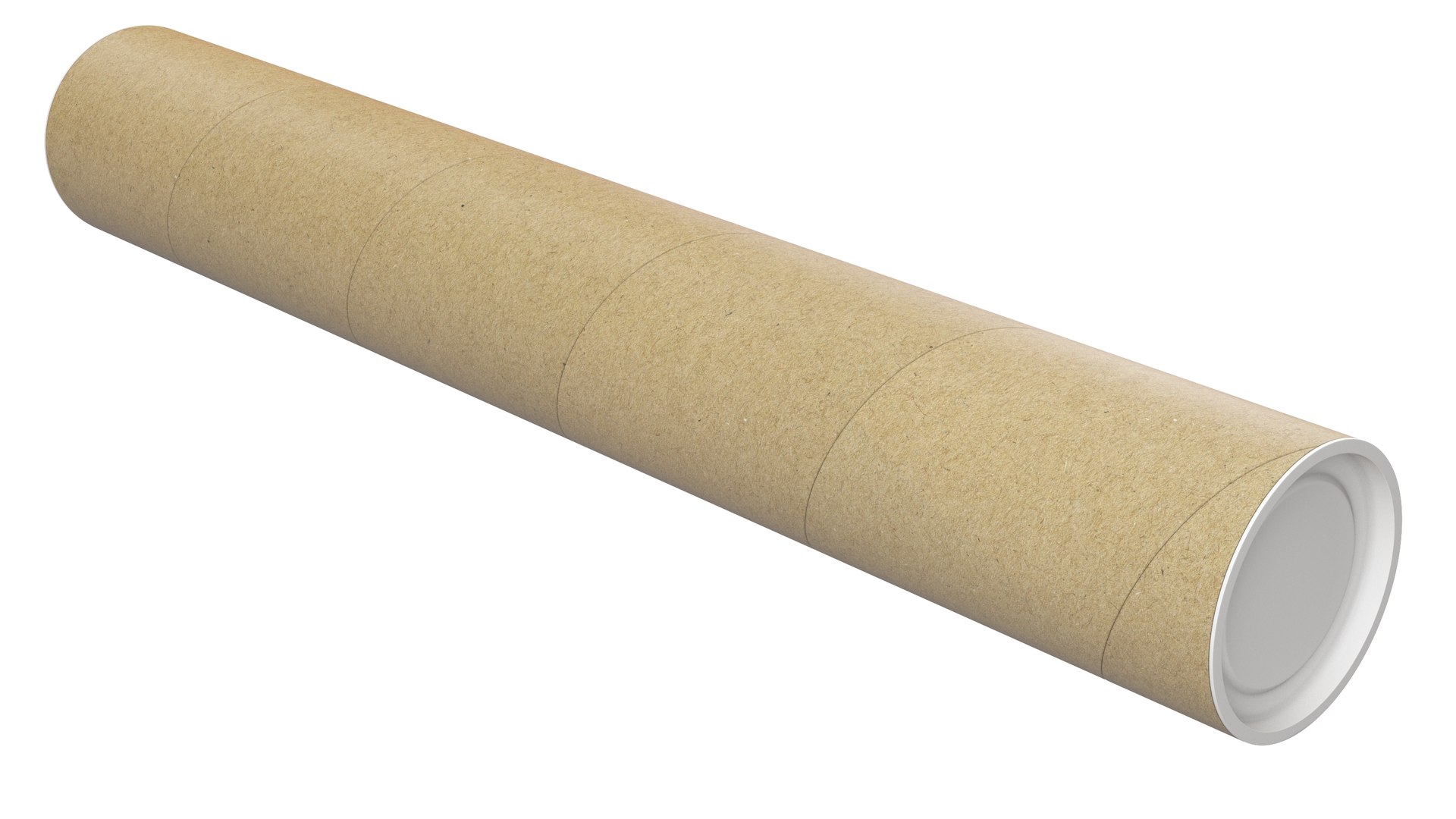 Cardboard Tube 3D Model - TurboSquid 2042048