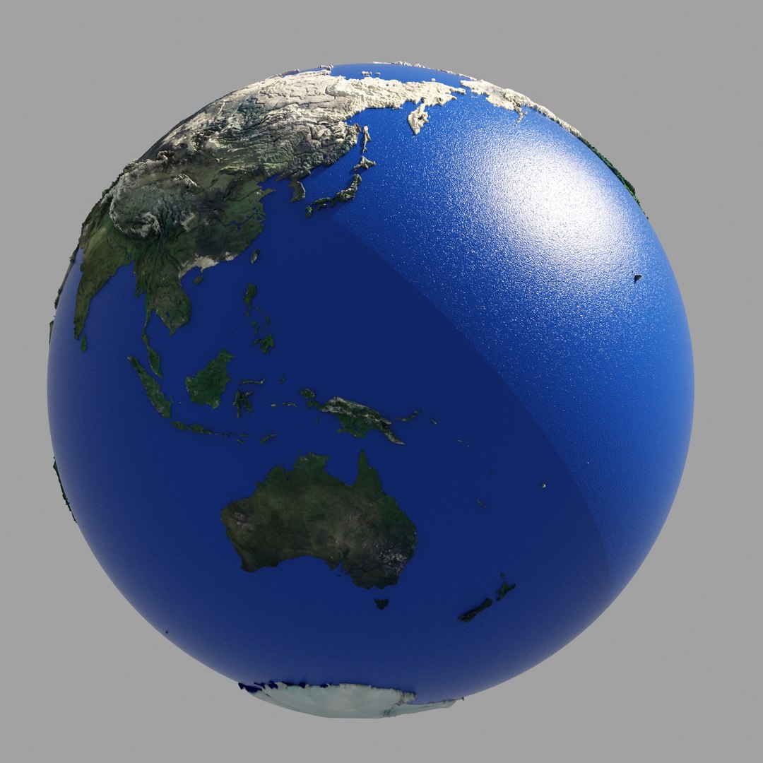 3D Model Globe Earth - TurboSquid 1233310