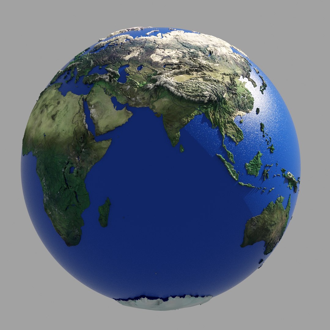 3D Model Globe Earth - TurboSquid 1233310