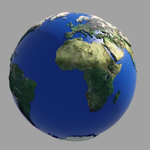 3D model globe earth - TurboSquid 1233310