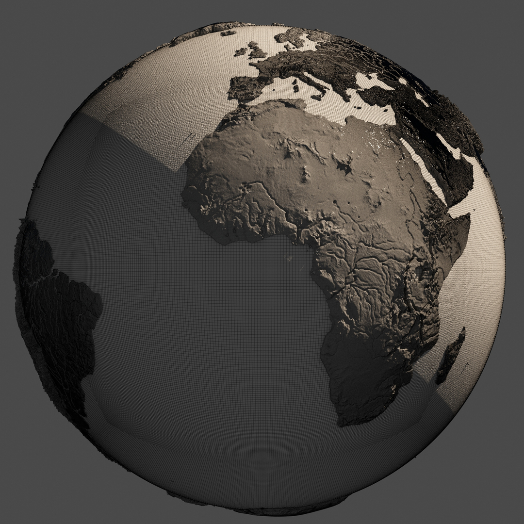 3D model globe earth - TurboSquid 1233310