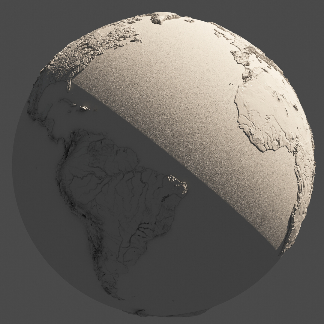 3D model globe earth - TurboSquid 1233310