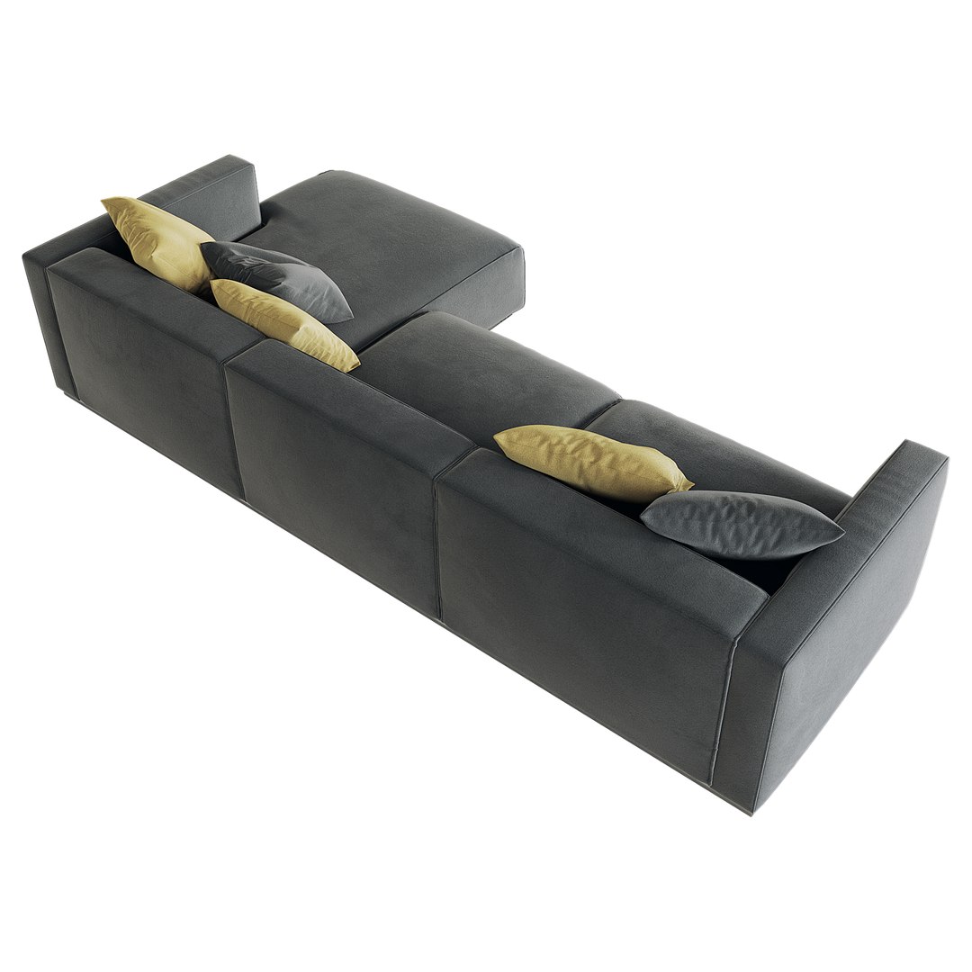 3D Model Shangai Sofa Poliform Option - TurboSquid 1465615