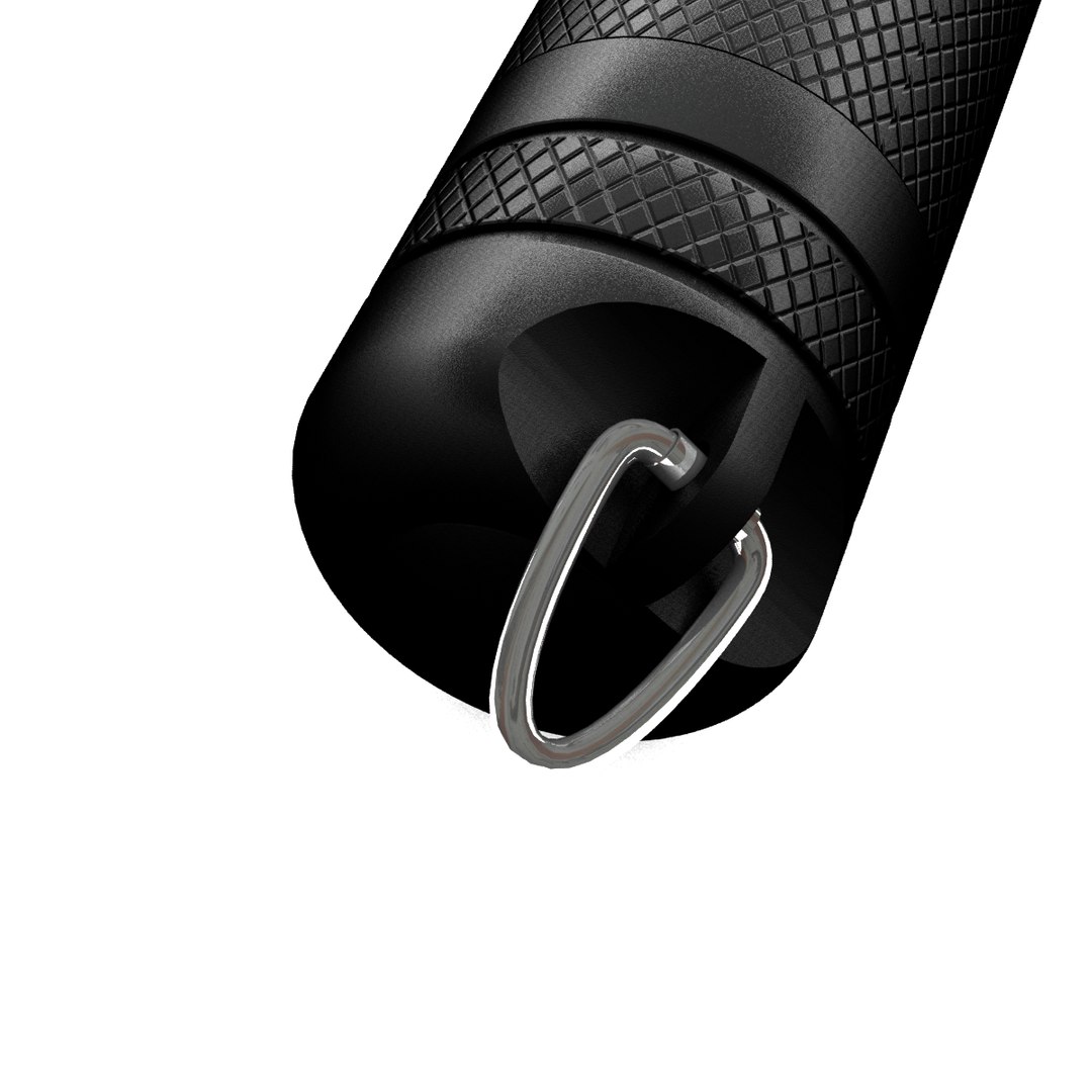 3d Led Flashlight Model