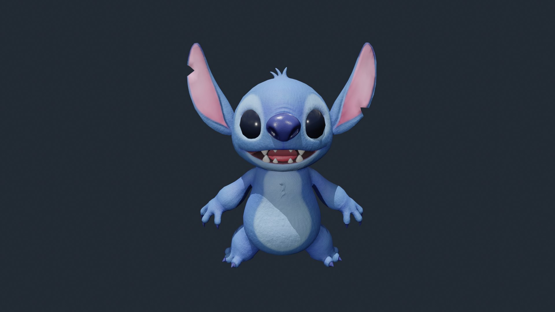 Stitch 3d Model Model - TurboSquid 2455036