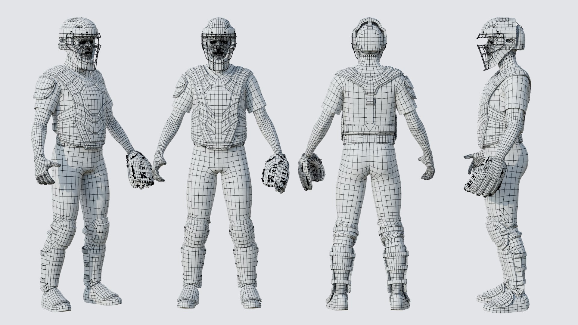 Baseball Player 3D Model - TurboSquid 1949633
