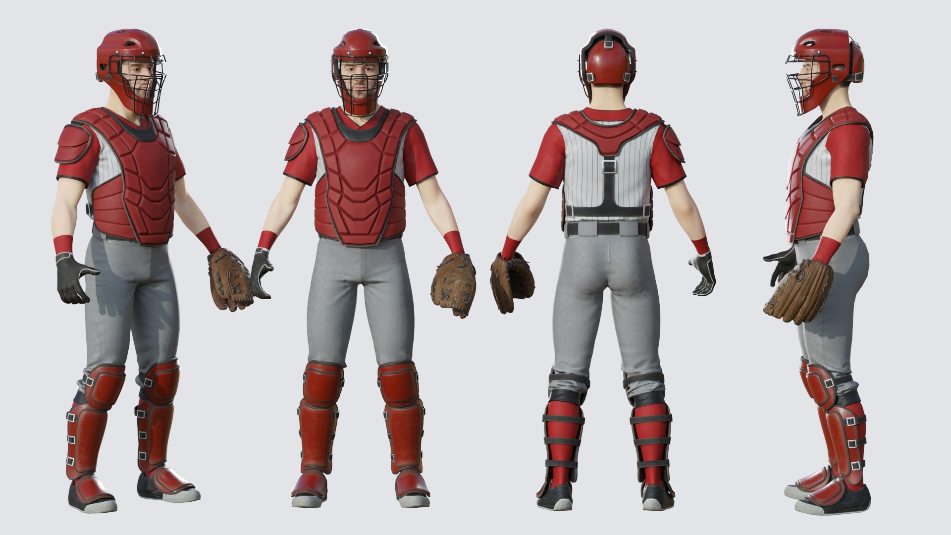 Baseball Player 3D Model - TurboSquid 1949633