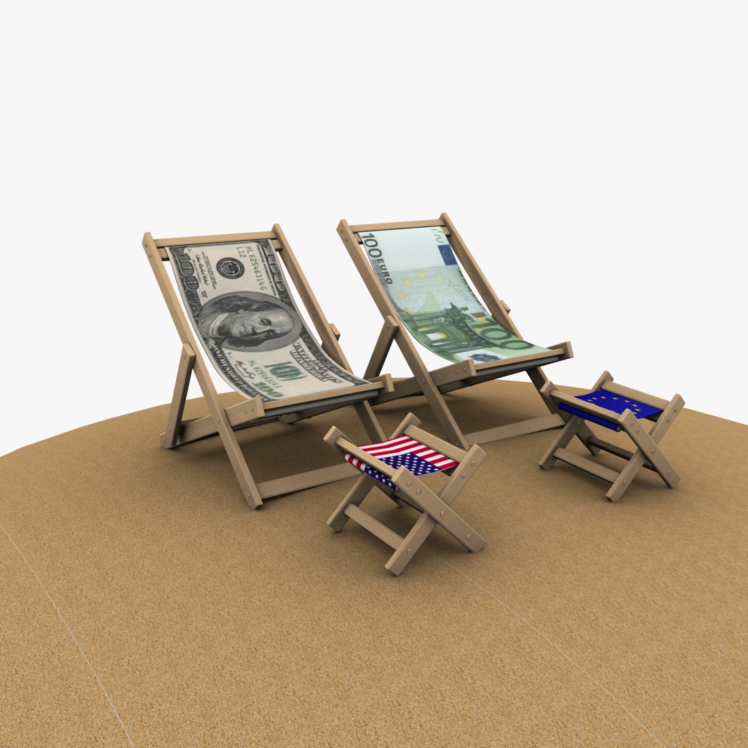 3ds Chairs Money Euro