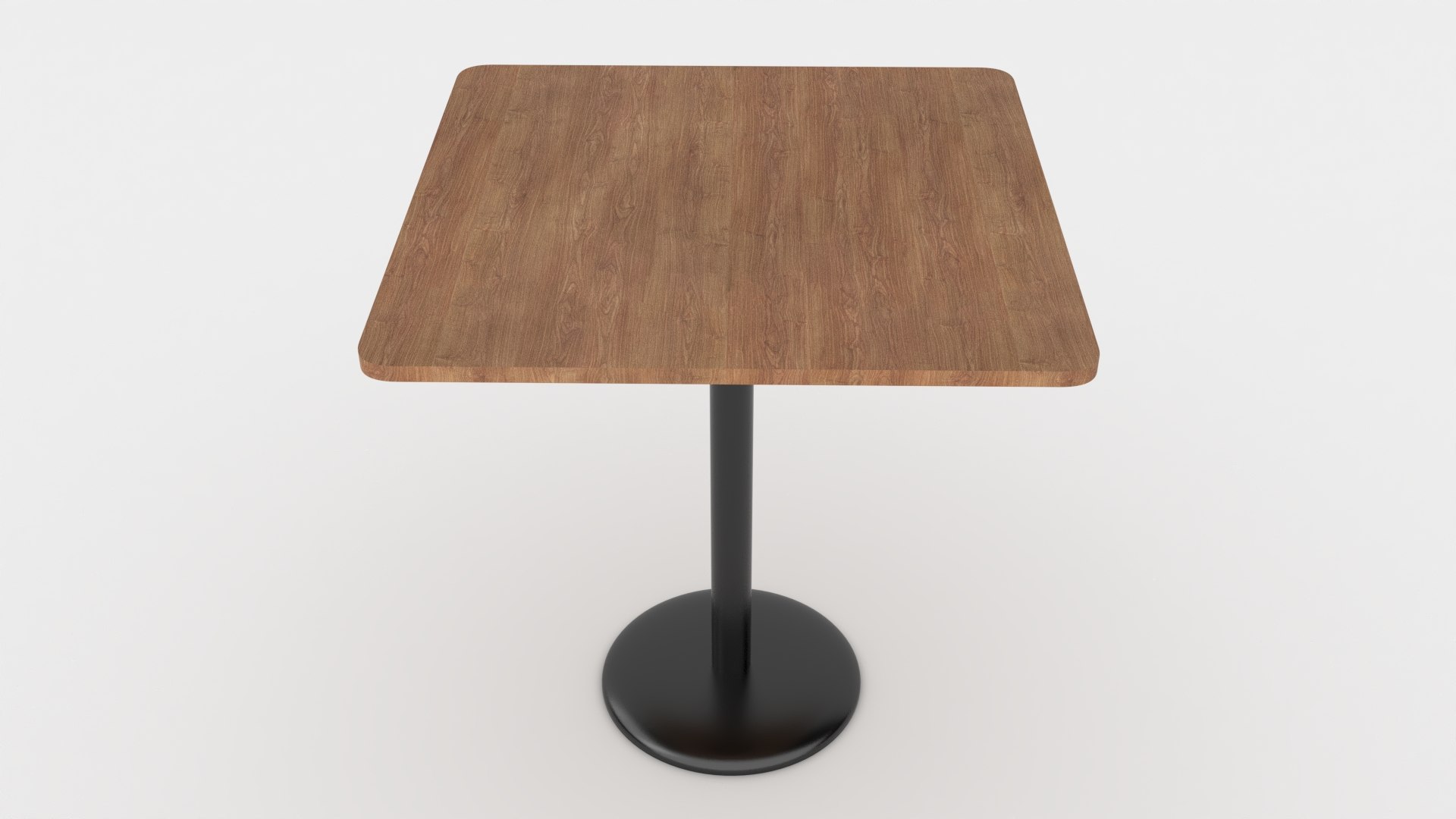 Free Cafe Wooden Table 3D Model - TurboSquid 2048273
