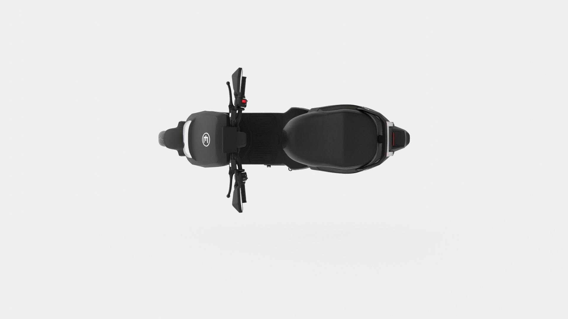 3D Matte Black Scooter - TurboSquid 2248088