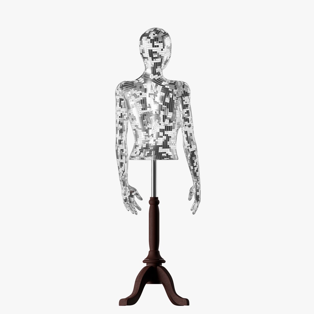 Stylized Sewing Female Mannequin 3D Model - TurboSquid 2055692