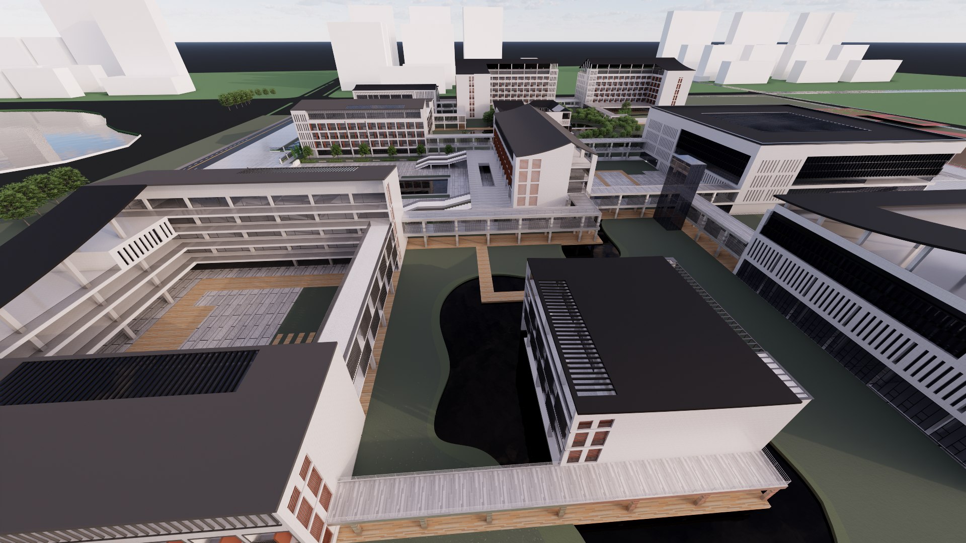 3D Model University School-C1 - TurboSquid 2478216