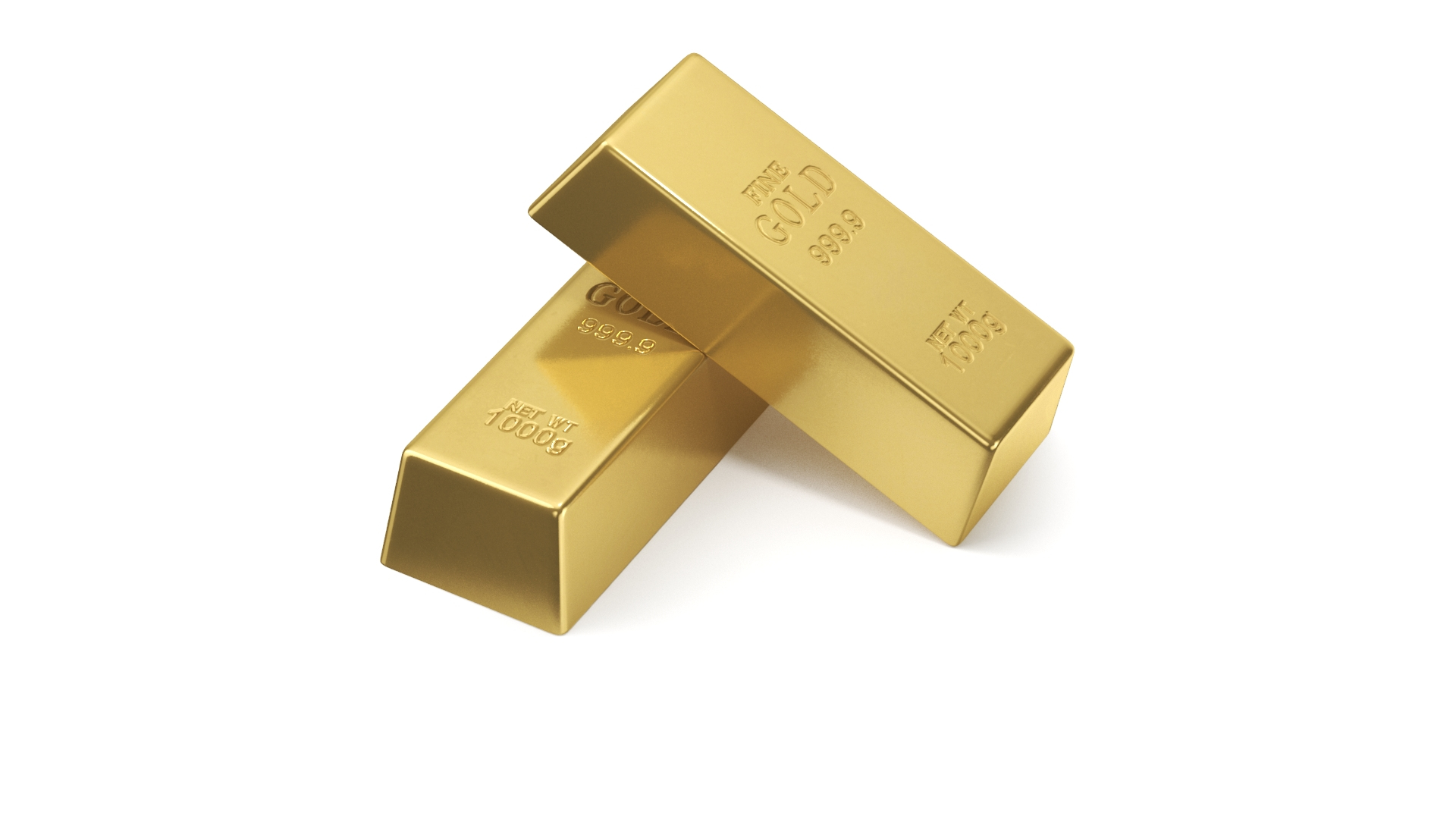 Gold Bar 01 3D Model - TurboSquid 2129393