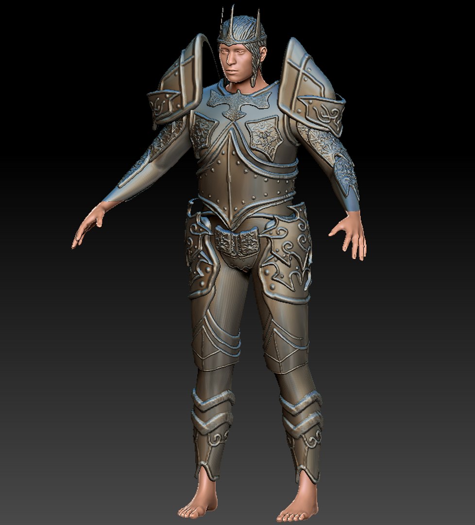 Fantasy Armor Iron 3D Model - TurboSquid 1278062
