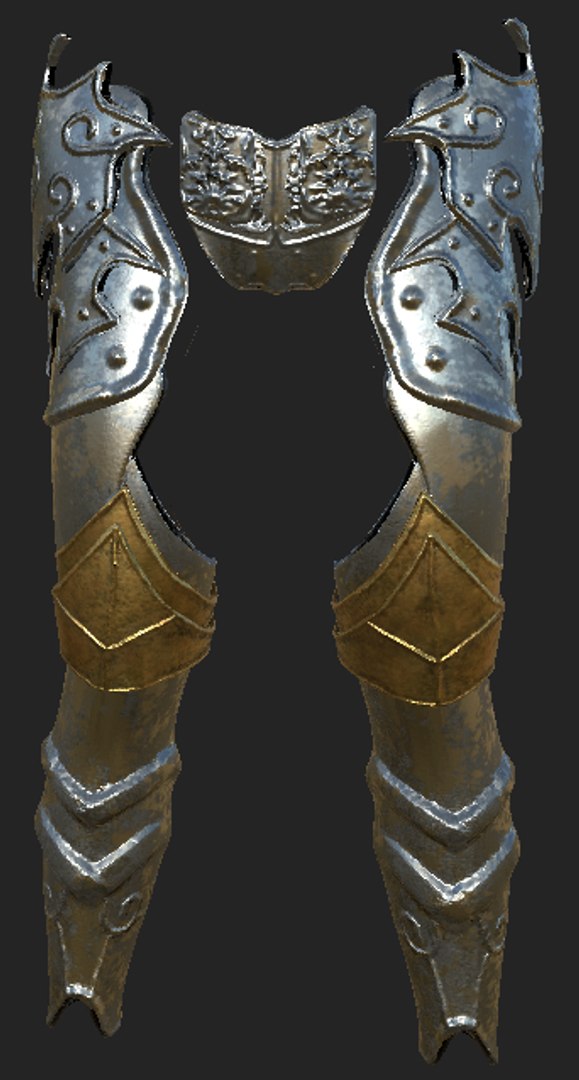 Fantasy Armor Iron 3D Model - TurboSquid 1278062