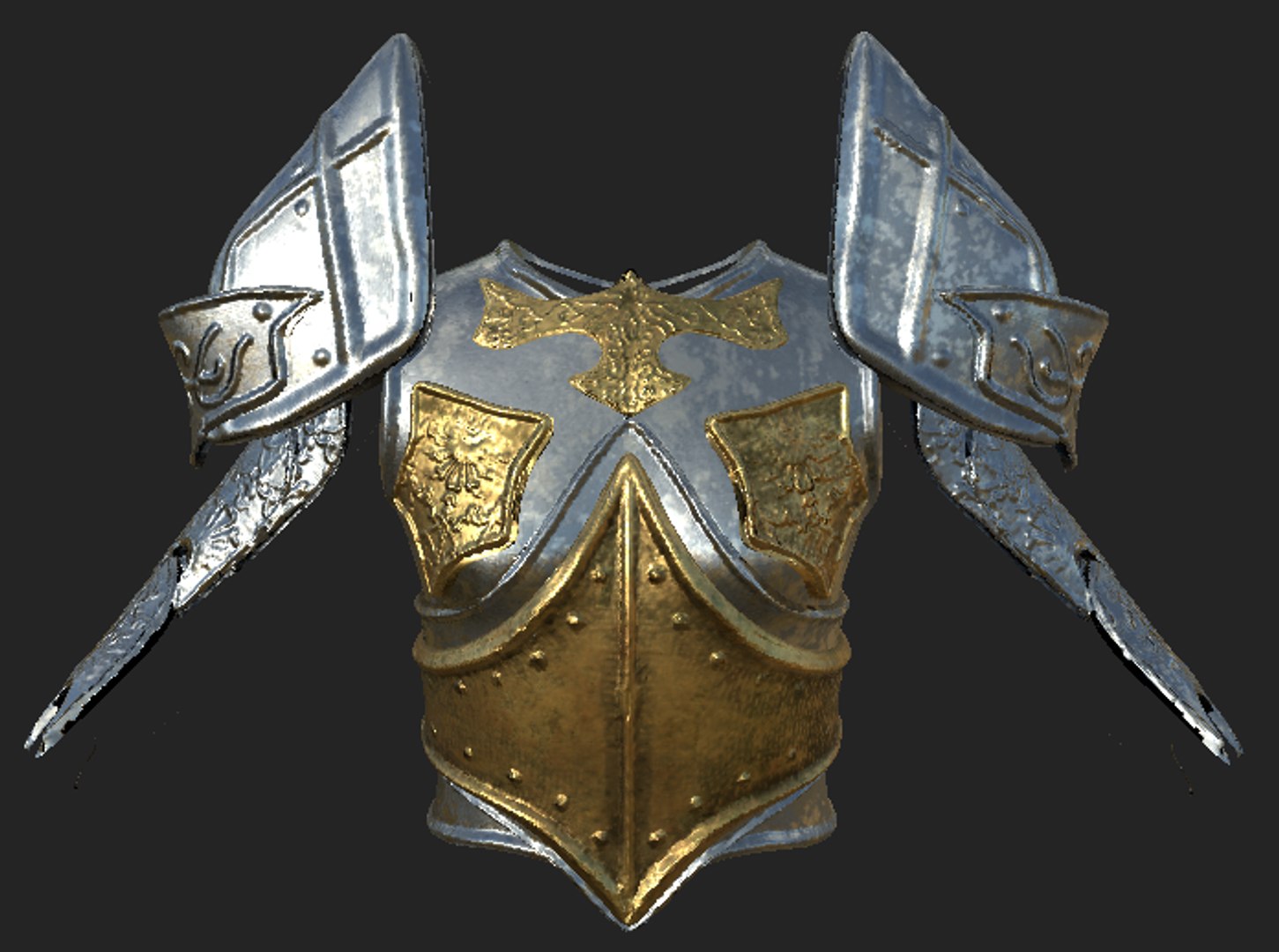 Fantasy Armor Iron 3D Model - TurboSquid 1278062