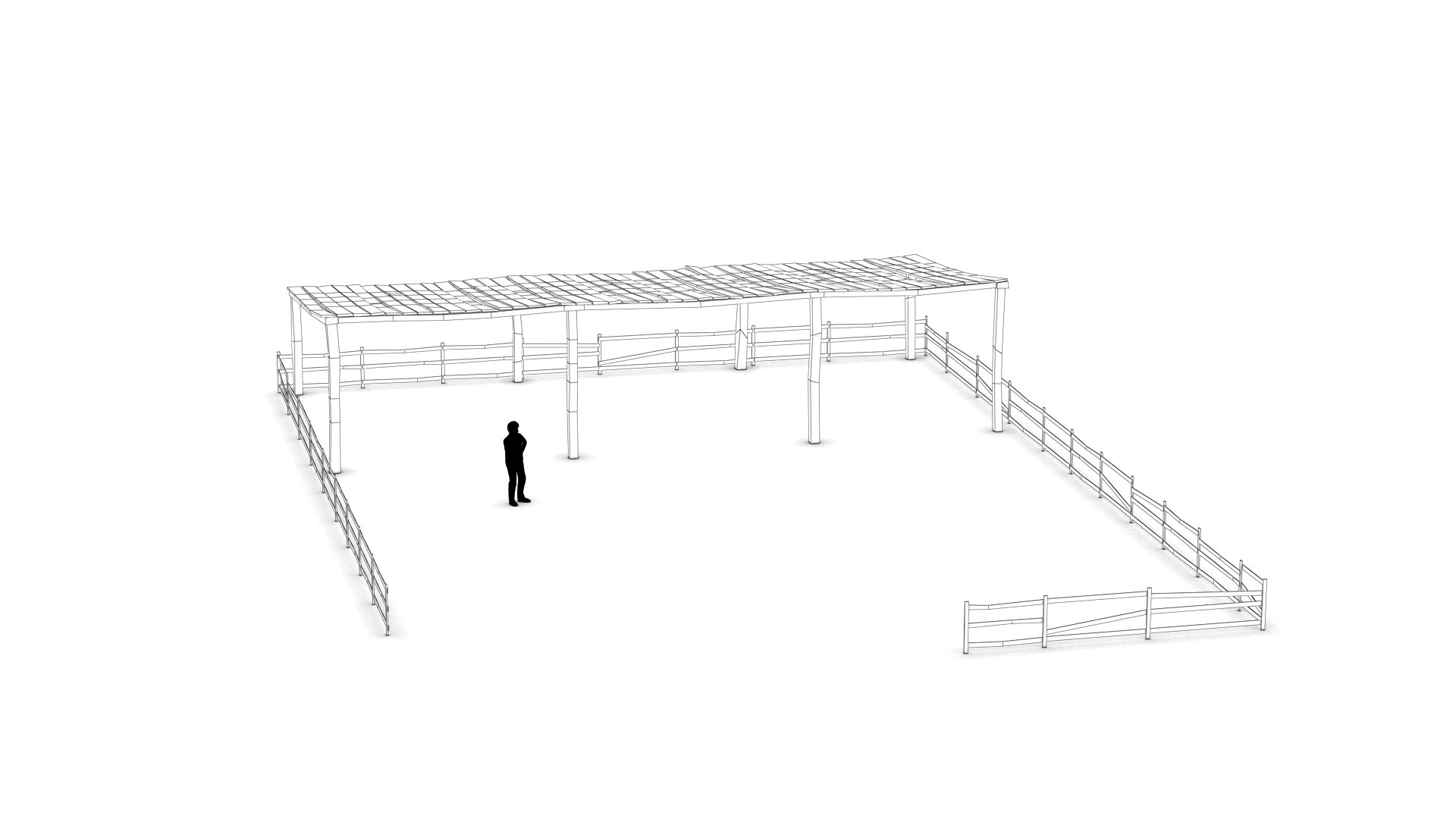 West Wild Stable 01 3D - TurboSquid 2153460