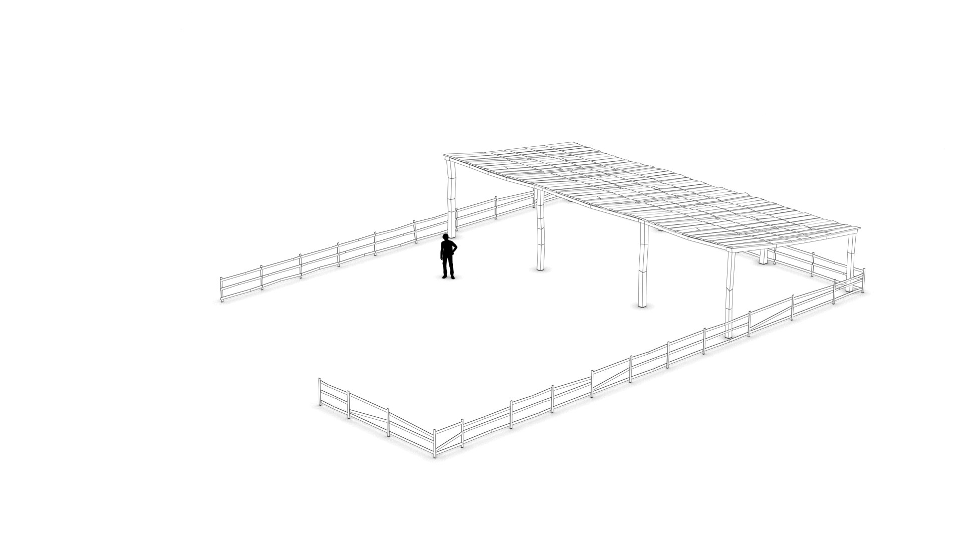 West Wild Stable 01 3D - TurboSquid 2153460