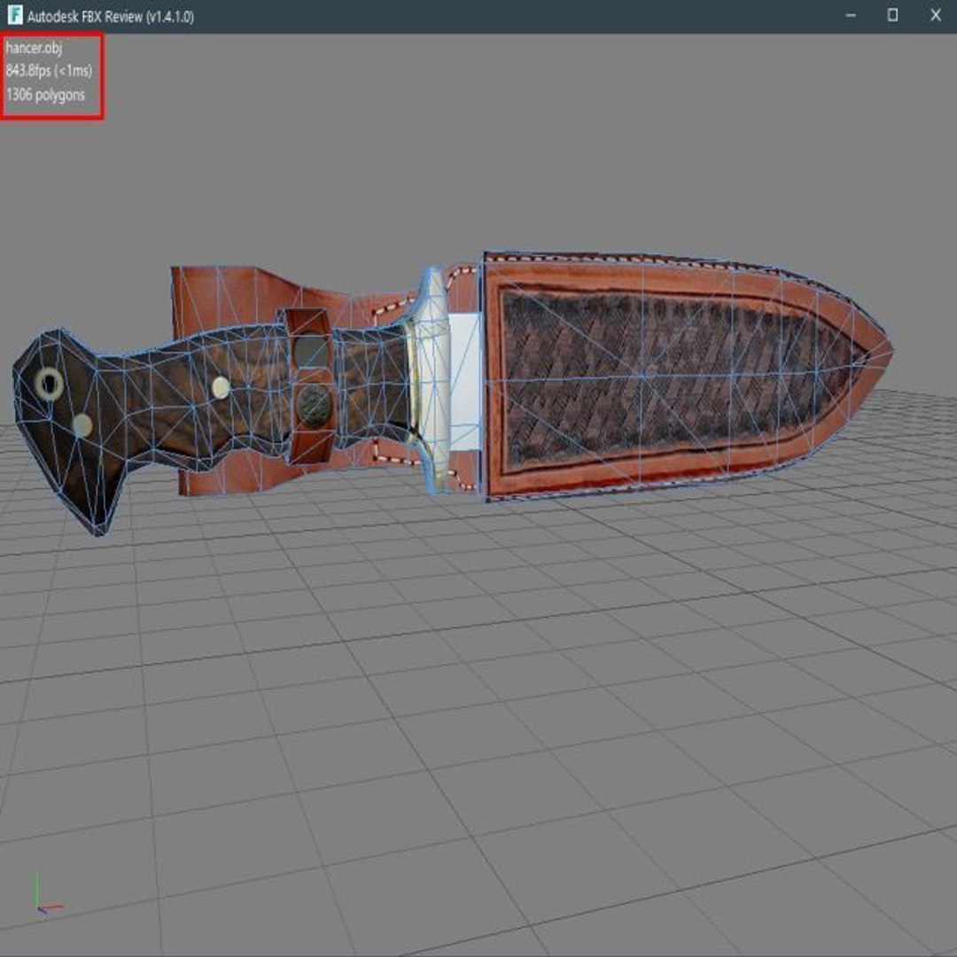 3D Model Knife - TurboSquid 1266696