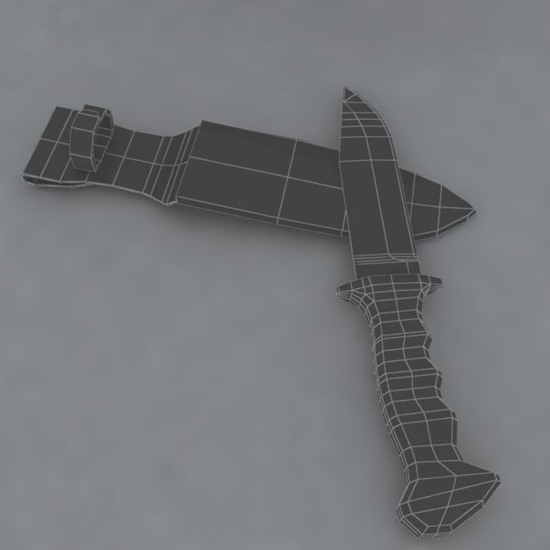 3D Model Knife - TurboSquid 1266696