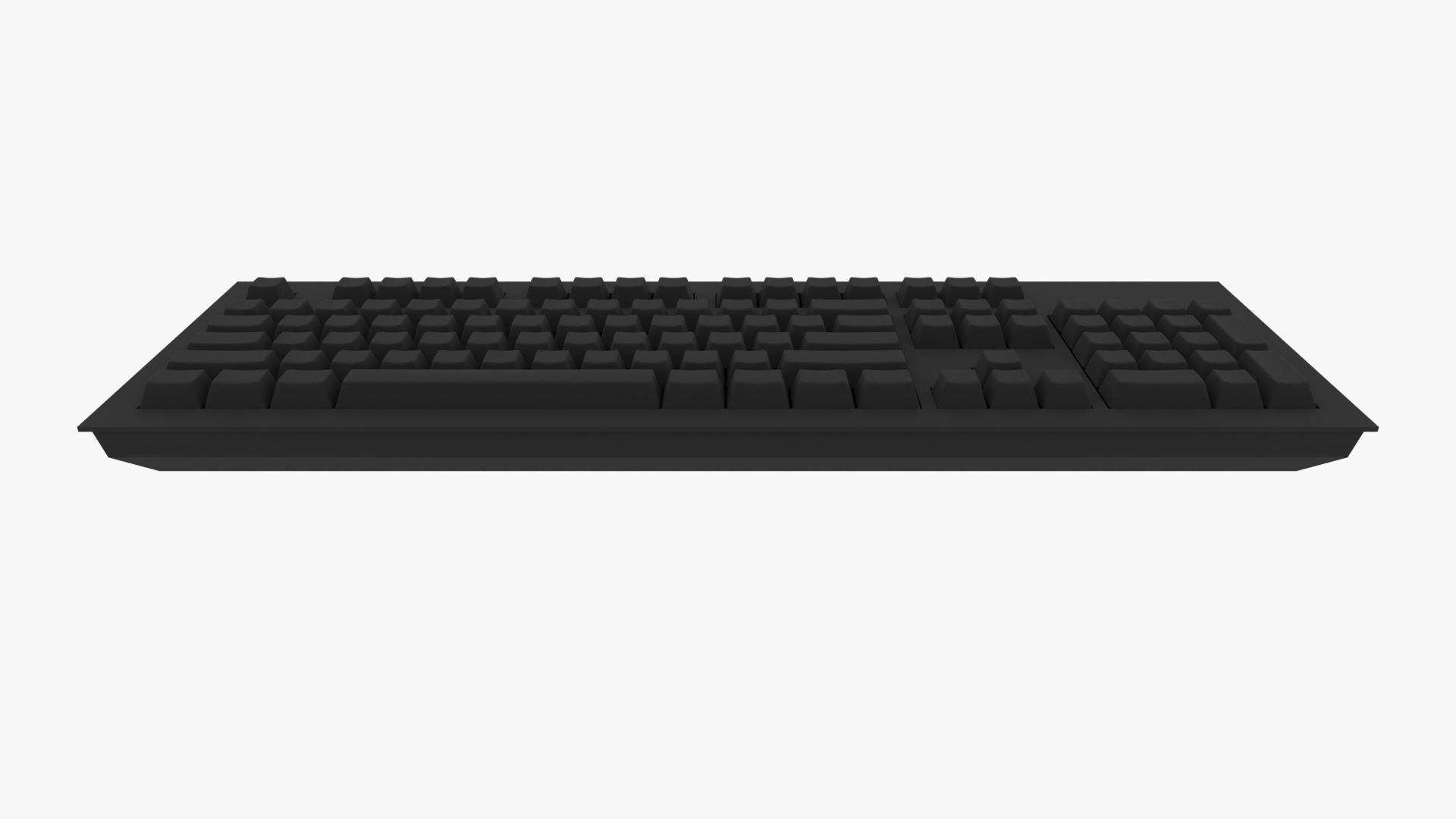 3D Mechanical ANSI Keyboard - TurboSquid 1900438