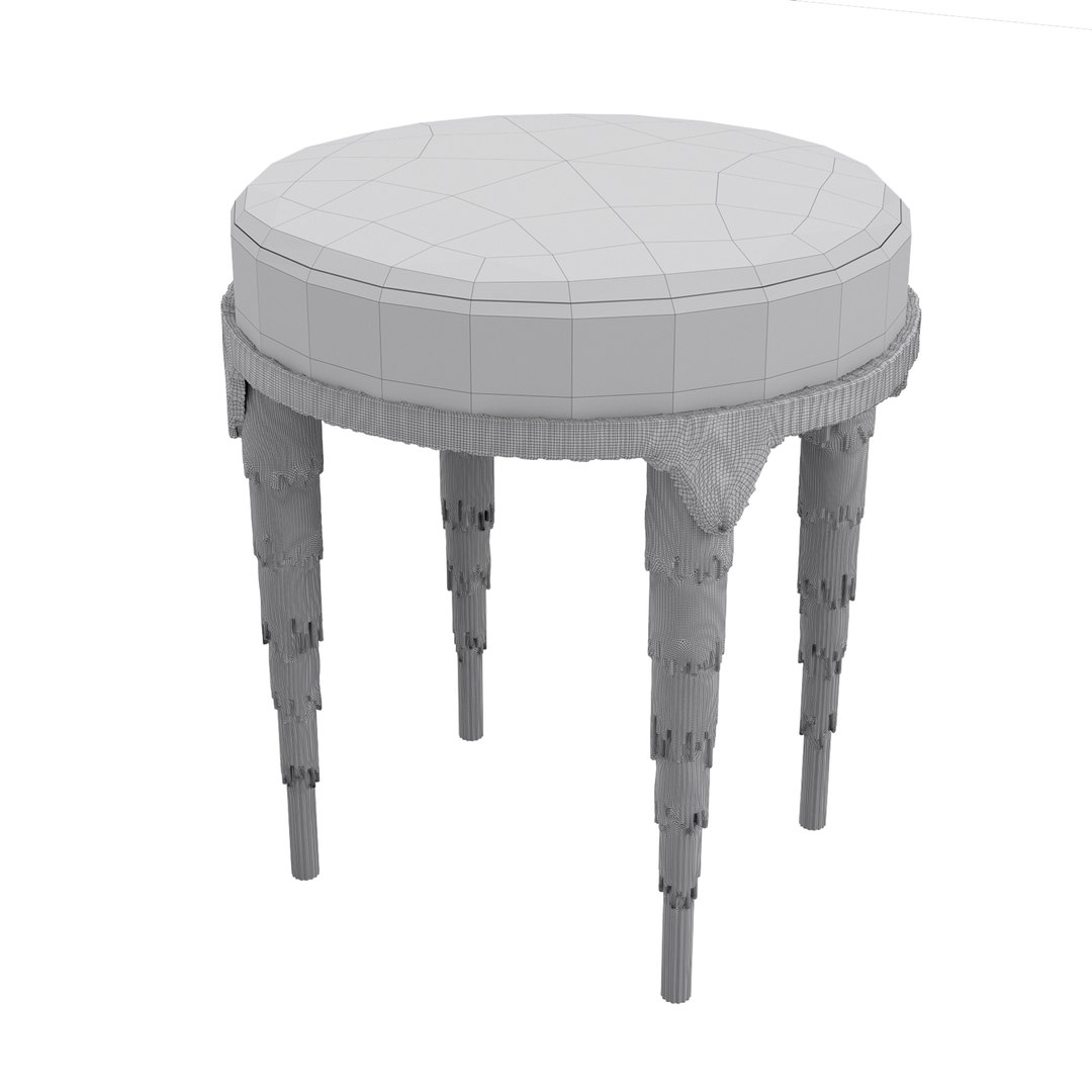 3D Alexander Lamont Rye Stool Model - TurboSquid 2106155