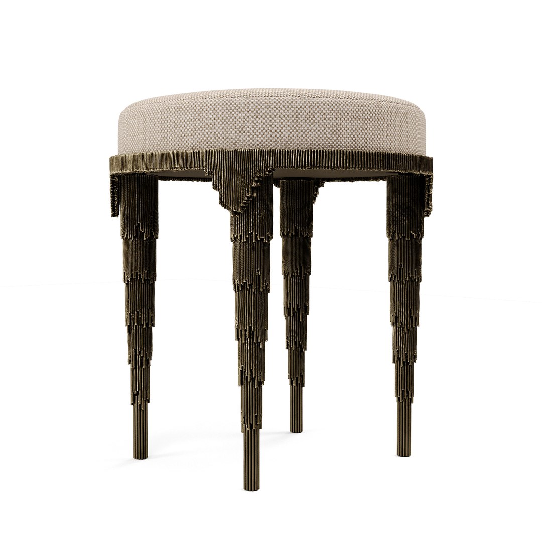 3D Alexander Lamont Rye Stool Model - TurboSquid 2106155
